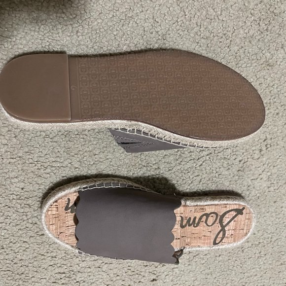 Sam Edelman | Shoes | Sam Edelman Scalloped Slides | Poshmark